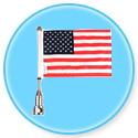 Metric Flags and Flag Poles