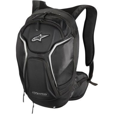 ALPINESTARS Black Tech Aero Backpack, 18" H x 12" L x 7" W, helmet ...