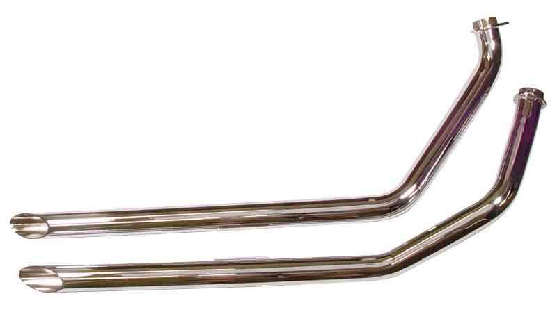 Motorcycle Shotgun-Style Drag Pipes - FX-FL