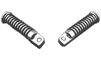 Motorcycle Footrests, Heel Rests, and Related