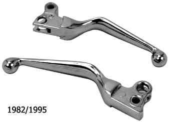 Hand Levers,Cl/Brake Ergonomic All Models 1982/1995 Ergonomic Design ...