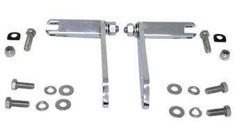 Motorcycle Footrests, Heel Rests, and Related