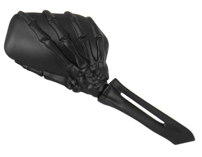 Skeleton Hand Mirrors Fits All Models Black Powder Coated from K and G ...