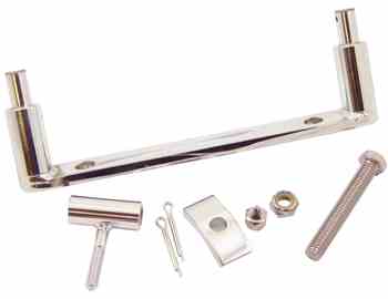 Solo Seat Bracket Softail Models Chrome from K and G Cycles!