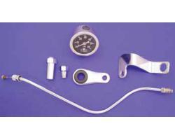 Harley Motorcycle Oil Pressure and Temperature Gauge