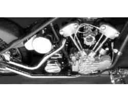 V-Twin Manufacturing Stacked Upsweep Pipe Set w-o Mufflers - Set