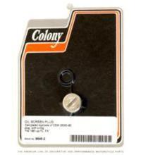 V-Twin Manufacturing Tappet Oil Screen Plug, Oil Pump Check Valve Plug ...