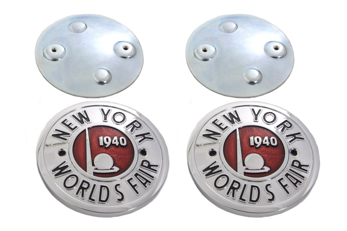 World's Fair Tank Emblem Set from K and G Cycles!